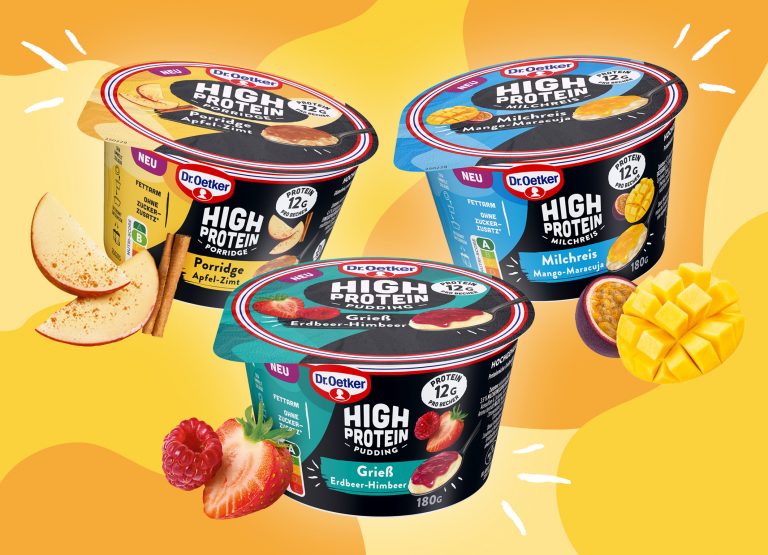 Jetzt wird’s fruchtig mit Dr. Oetker High Protein! - food-monitor
